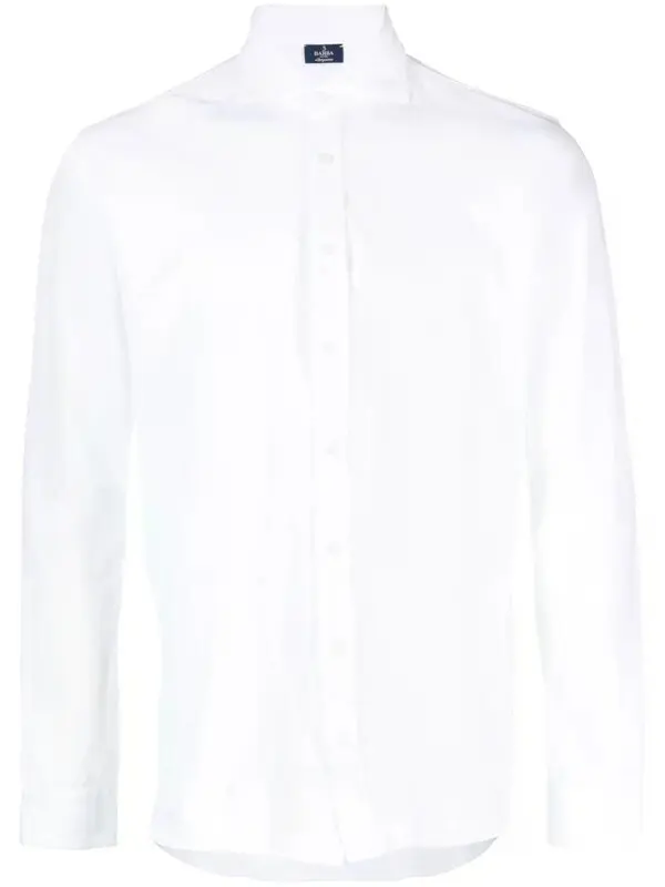 BARBA NAPOLI Long-sleeve Cotton Shirt
