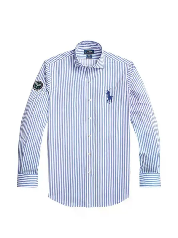 Polo Ralph Lauren Wimbledon Striped Shirt - Blue