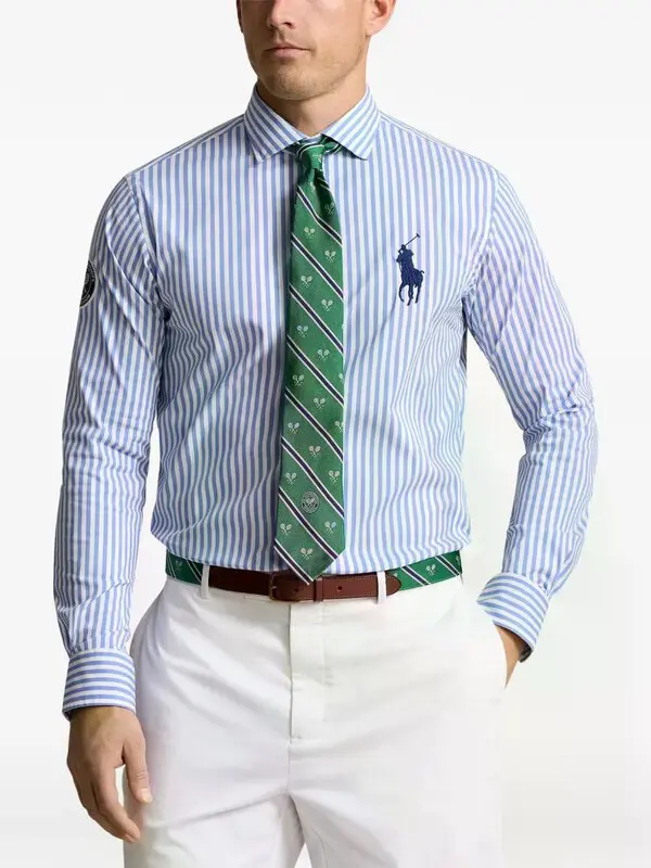Polo Ralph Lauren Wimbledon Striped Shirt - Blue