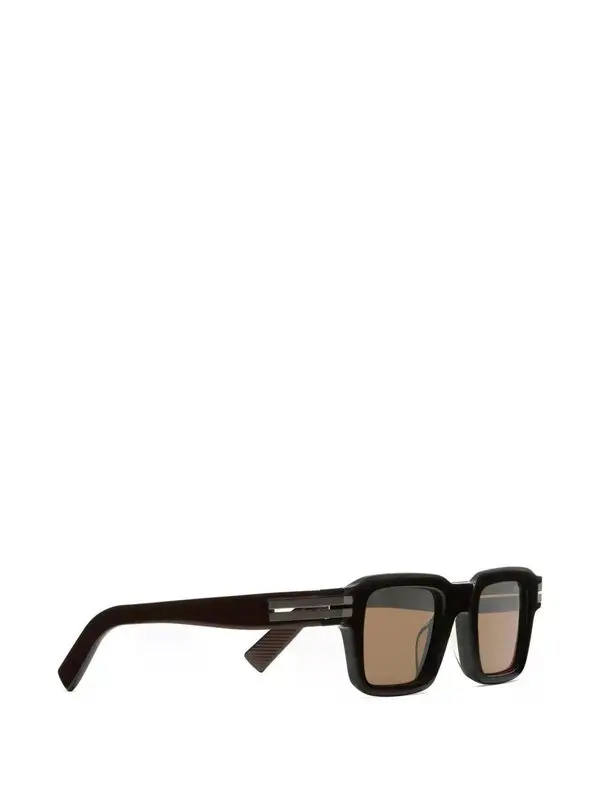 Zegna Square Frame Sunglasses