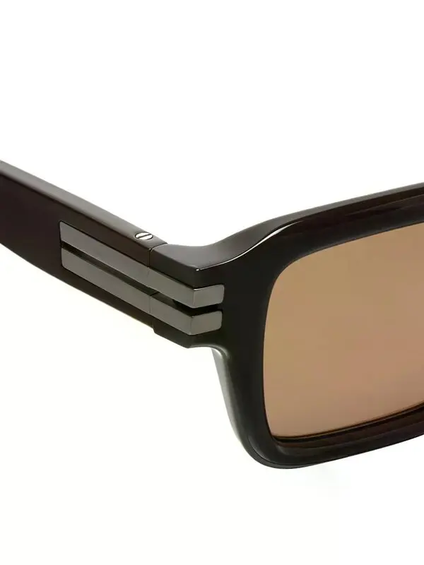 Zegna Square Frame Sunglasses