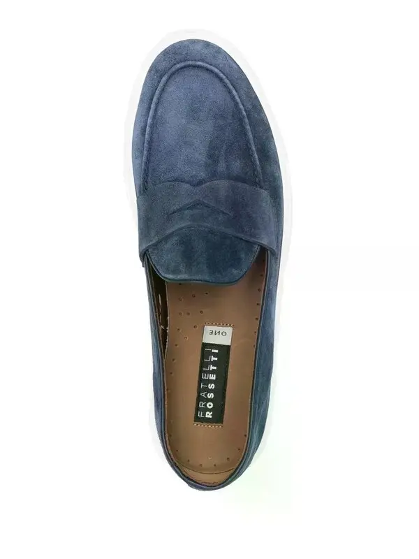 Fratelli Rossetti Calf Suede Loafers