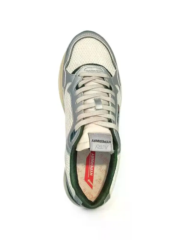 AUTRY Metallic Mesh Sneakers