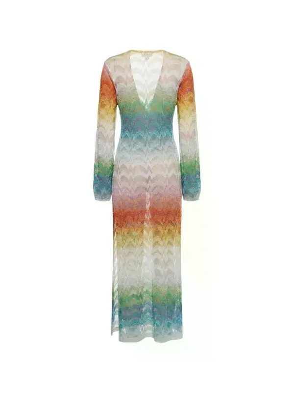 Missoni Zigzag Knit Maxi Dress