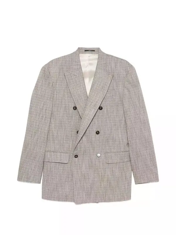 Karl Lagerfeld Double-breasted Peaked-lapel Blazer