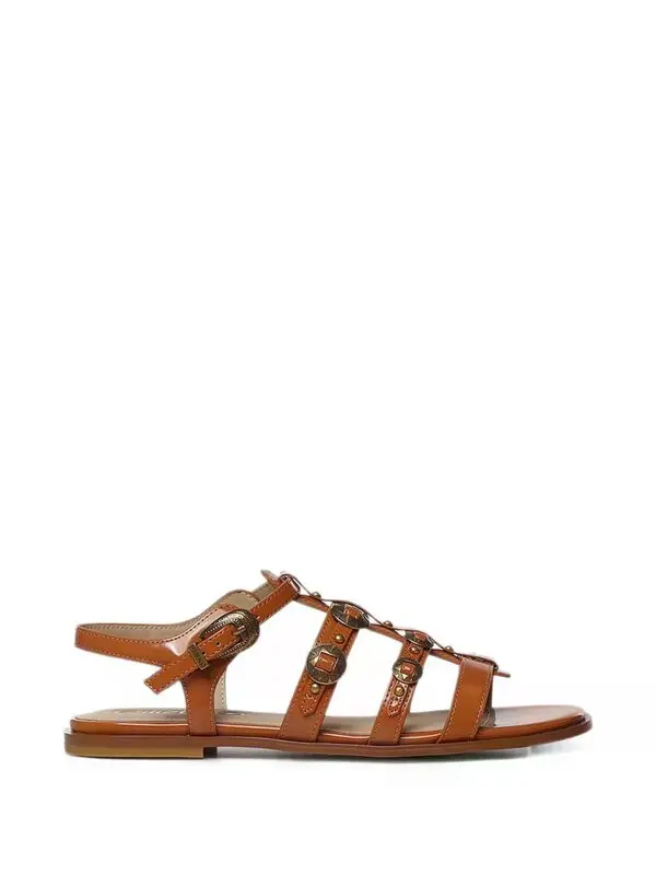 Pinko Embellished Buckled Sandals