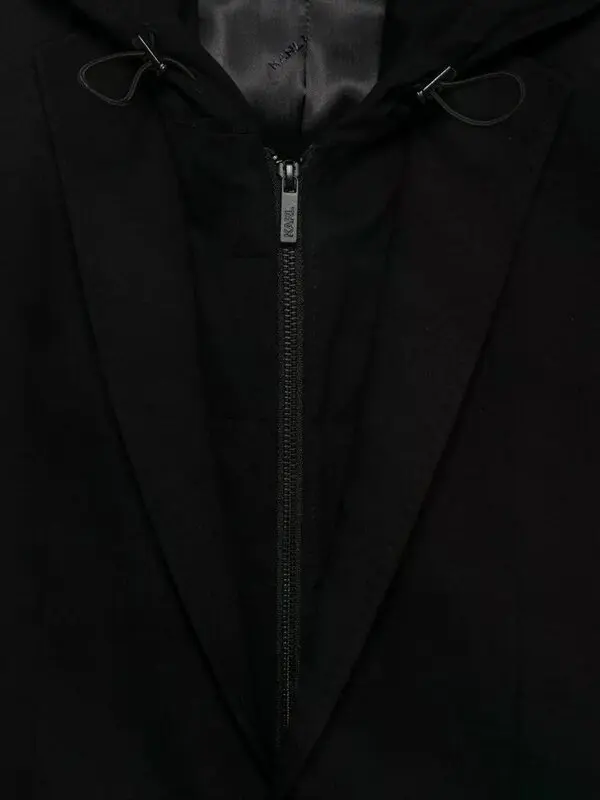 Karl Lagerfeld Hooded Layered Jacket