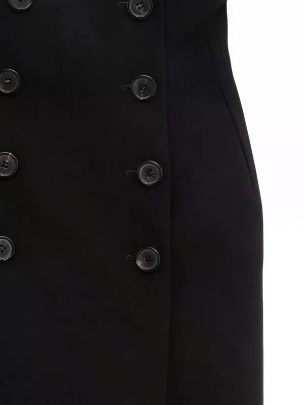 Khaite Double-breasted Maxi Skirt