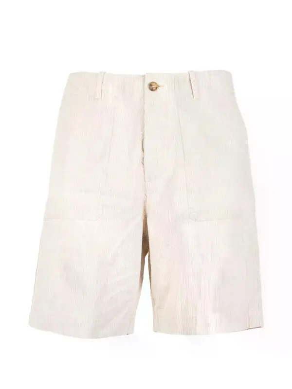 BROOKSFIELD Striped Cotton Shorts