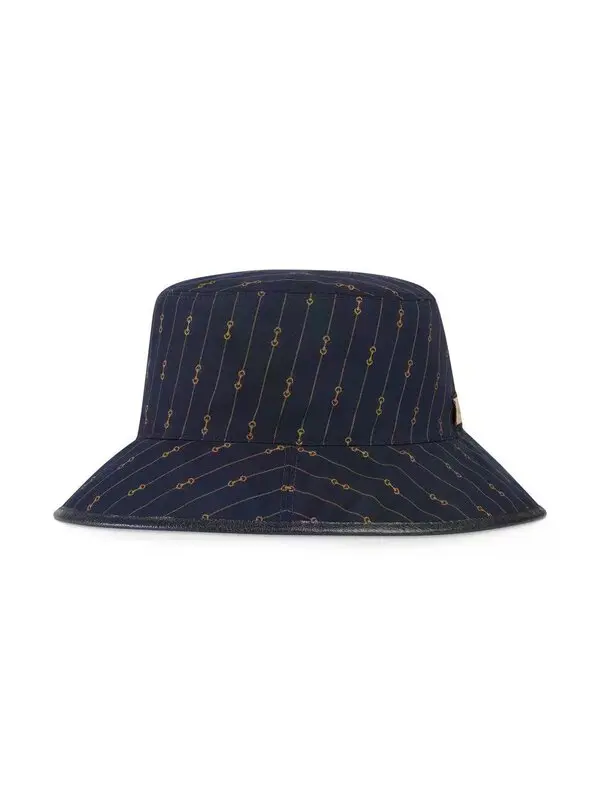 Gucci Reversible Gg And Horsebit Bucket Hat