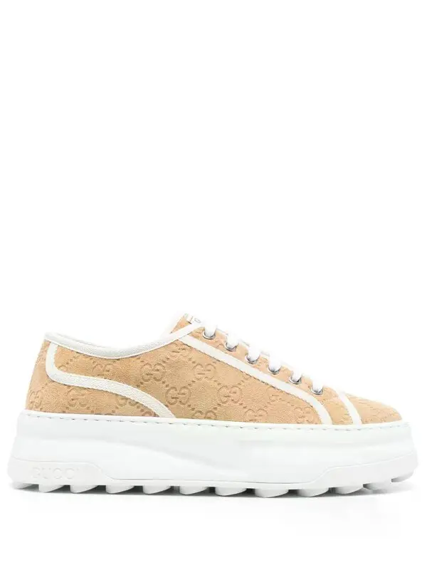 Gucci Tennis 1977 Embossed Logo Sneakers