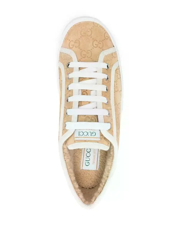 Gucci Tennis 1977 Embossed Logo Sneakers