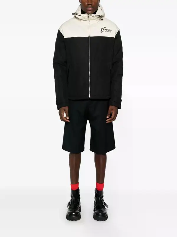 Gucci Canvas Hooded Jacket