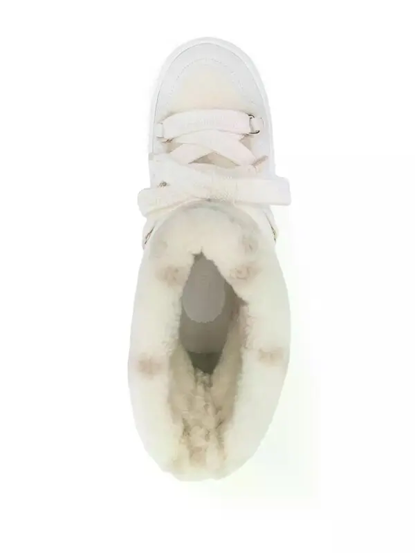 Gucci Faux-shearling Ankle Boots