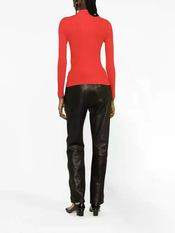 Gucci Ribbed Knit Polo Shirt