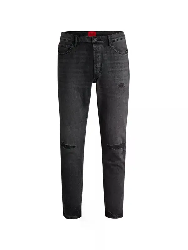 BOSS Slim-fit Jeans With Distressed Details