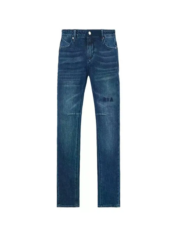 RtA Clayton Logo Embroidered Jeans