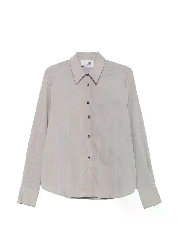 THE M.. Striped Button-down Shirt