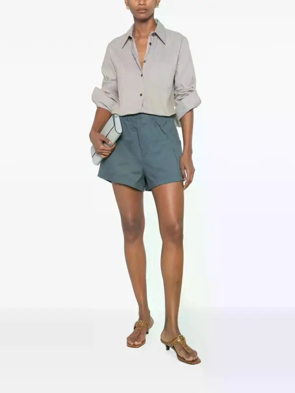 THE M.. Striped Button-down Shirt
