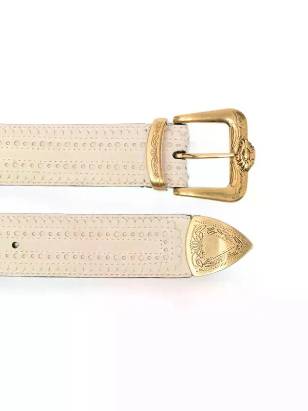 Ermanno Scervino Laser-cut Leather Belt