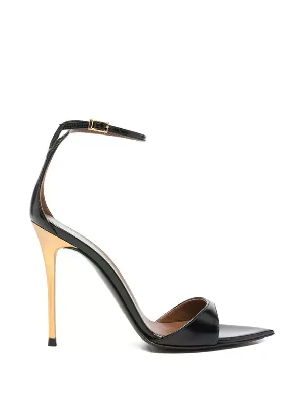 GIUSEPPE ZANOTTI Pointed-toe Buckled Sandals