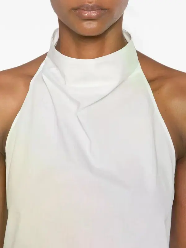 SIR. Broderie Anglaise Halterneck Blouse