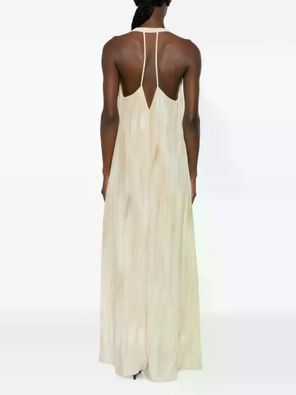 RAME V-neck T-back Maxi Dress