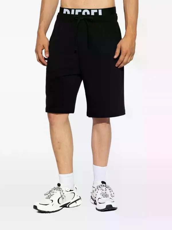 DIESEL® Devin D-pop Logo Waistband Shorts