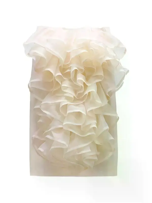 Viktor & Rolf Midi Pencil Skirt - Neutrals
