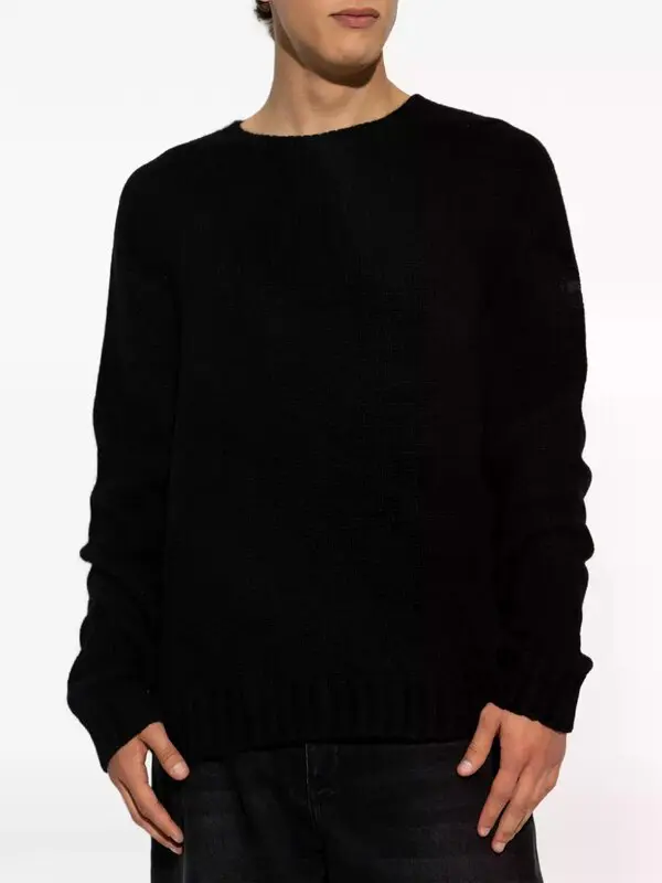 Canada Goose Logo Detail Ribbed-knit Sweater