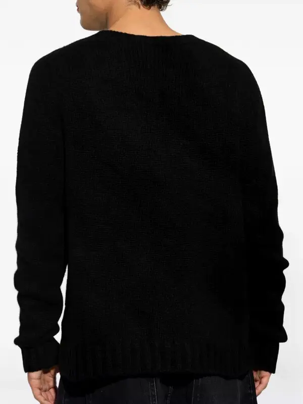 Canada Goose Logo Detail Ribbed-knit Sweater