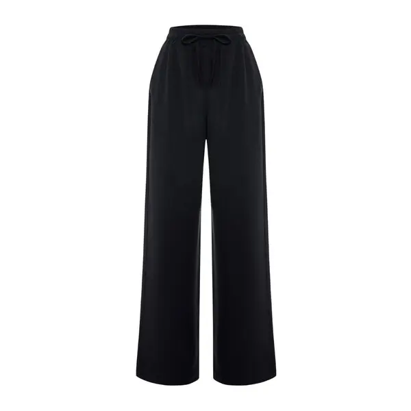 PCFG Daydreamers Relaxed Fit Wide Leg Pants - Black