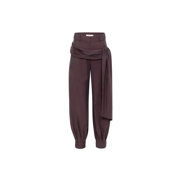 Sélone Helen Balloon Trousers - Brown