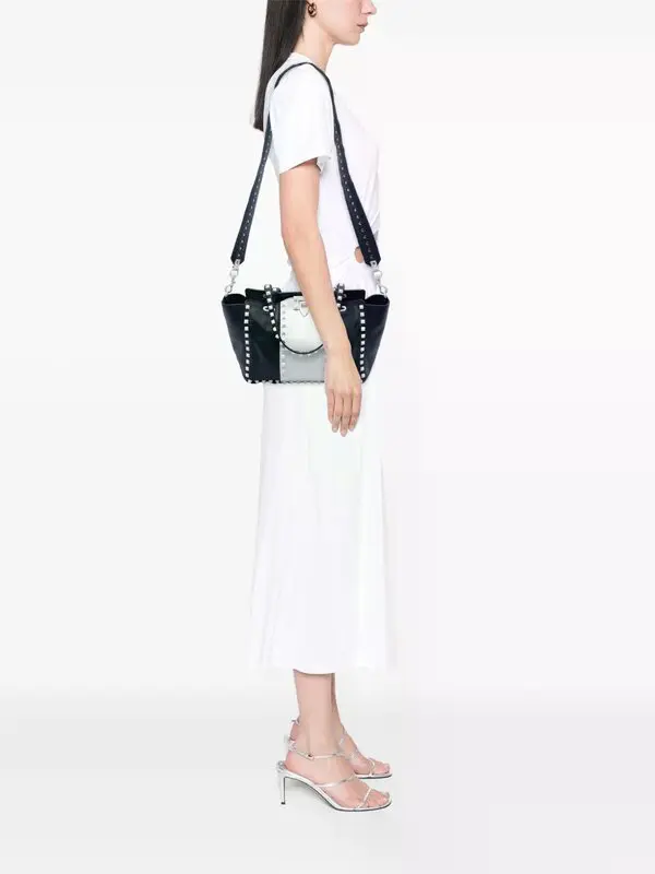 Valentino Garavani Rockstud Double Handle Tote Satchel