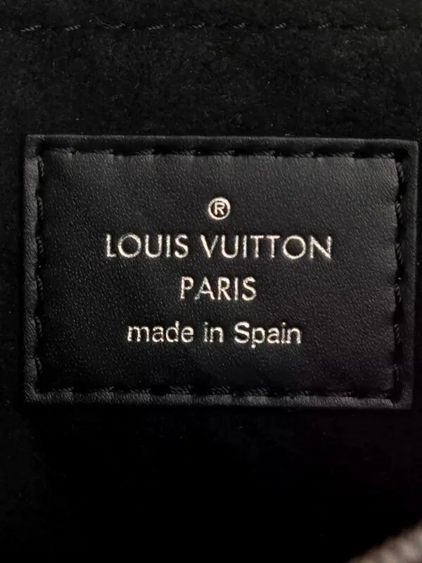 LOUIS VUITTON Epi Denim Neverfull Pouch - Blue