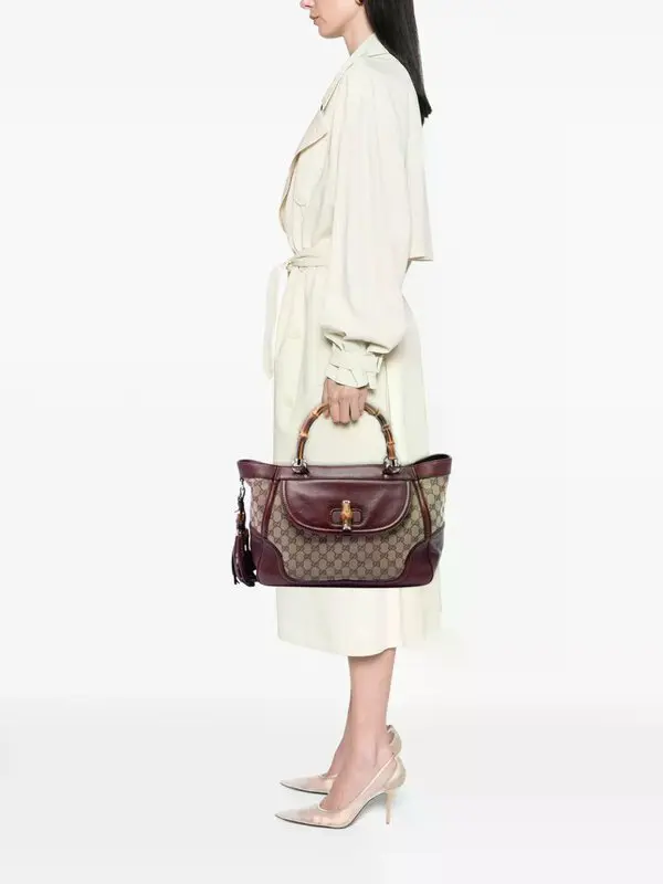 Gucci Bamboo Tassel Tote Bag