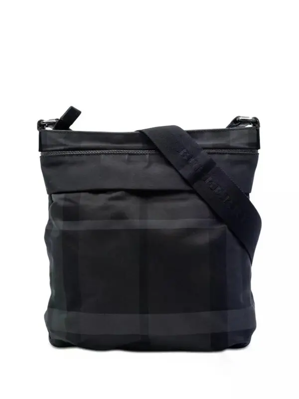 Burberry Smoke Check Nylon Crossbody Bag