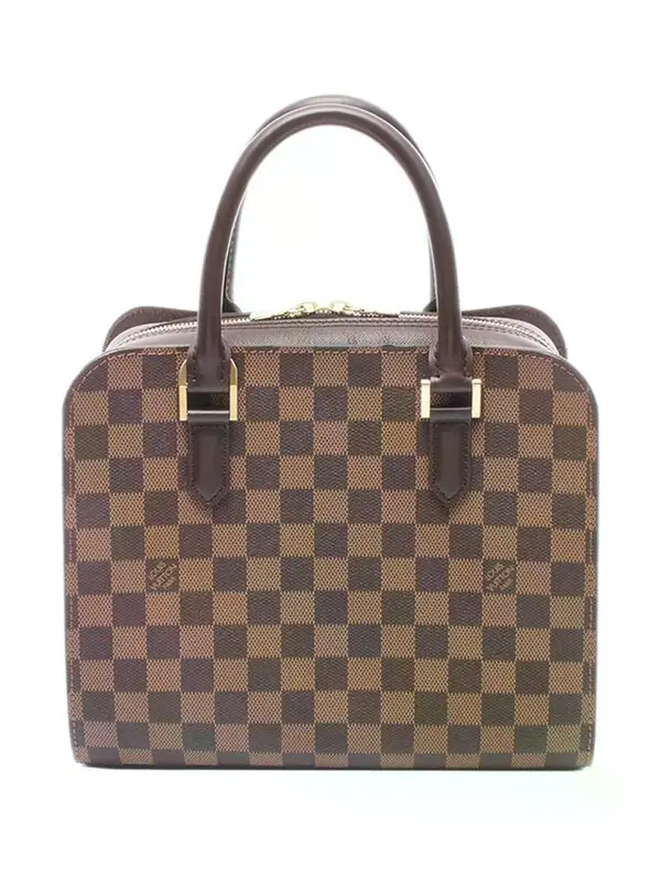 LOUIS VUITTON Damier Ebene Triana Handbag