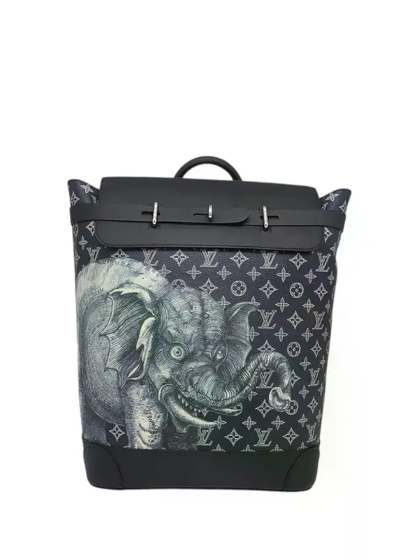 LOUIS VUITTON 2017 Chapman Brothers Monogram Savane Steamer Backpack