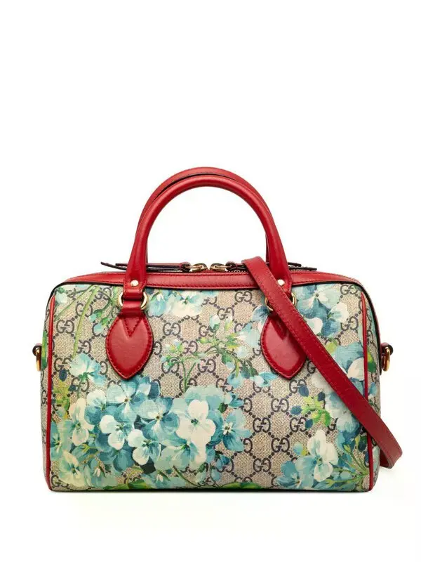 Gucci Gg Supreme Blooms Satchel - Multicolour