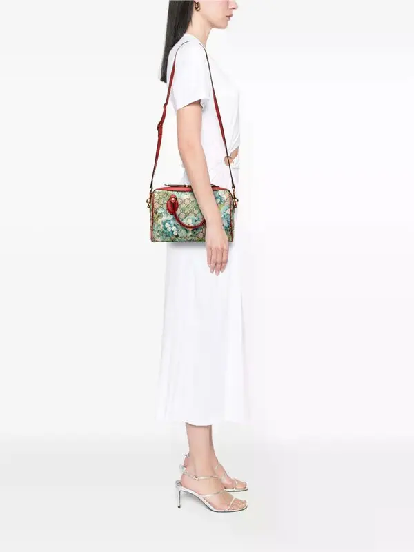 Gucci Gg Supreme Blooms Satchel - Multicolour