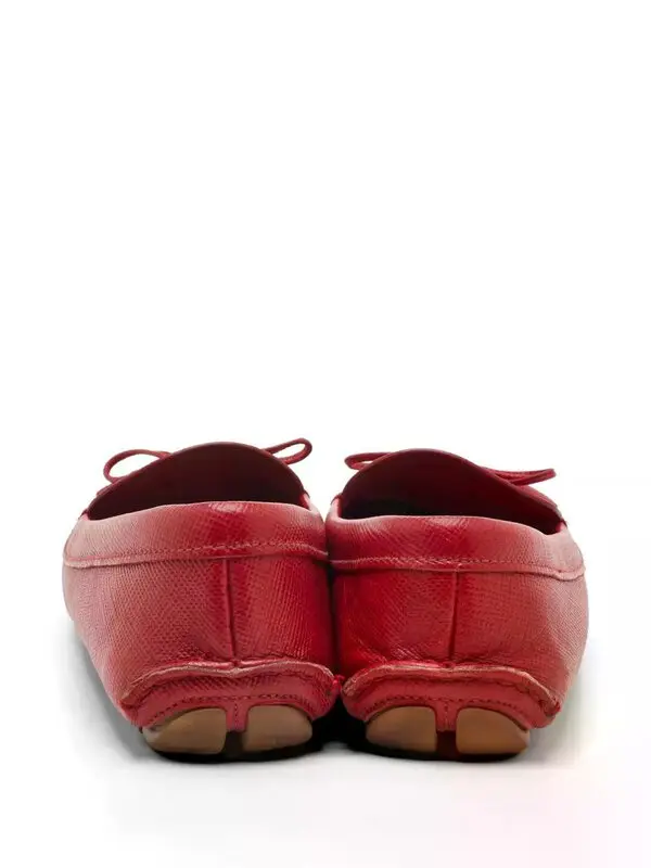 Prada Bow Tassel Loafers
