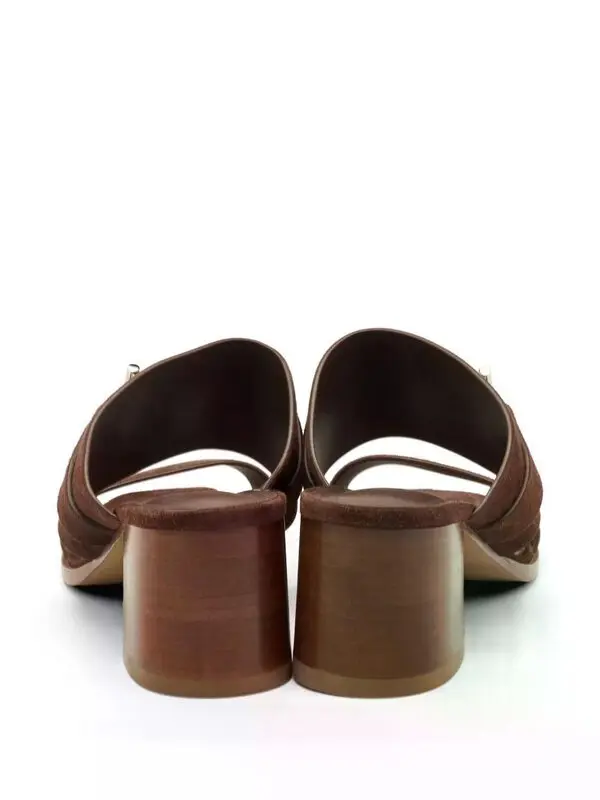 Hermès Kute Block-heel Slide Sandals