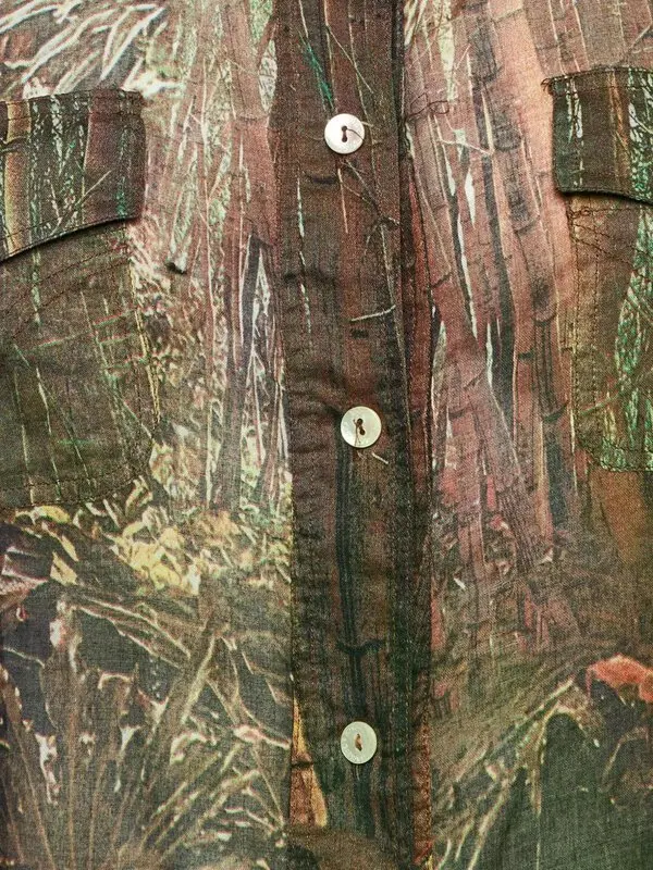 Dolce & Gabbana Sleeveless Nature Print Top