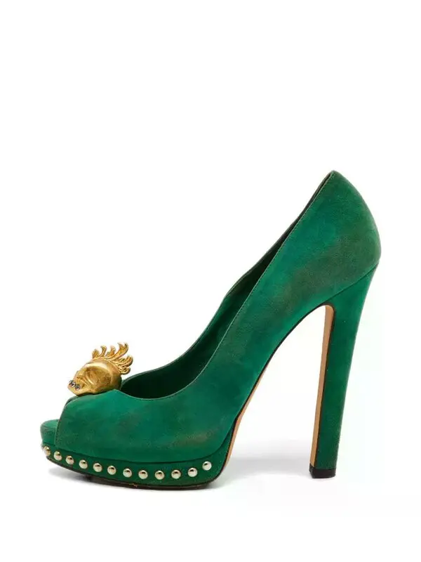 Alexander McQueen Skull Platform Pumps