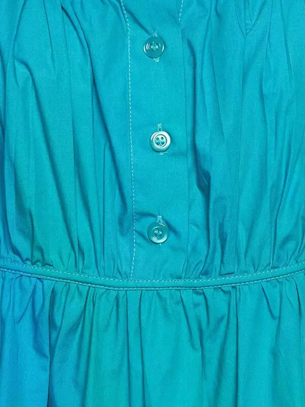 Moschino Square Neck Ruffle Top