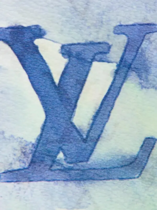 LOUIS VUITTON 2021 Watercolor Monogram Pocket Organizer Bi-fold Wallet