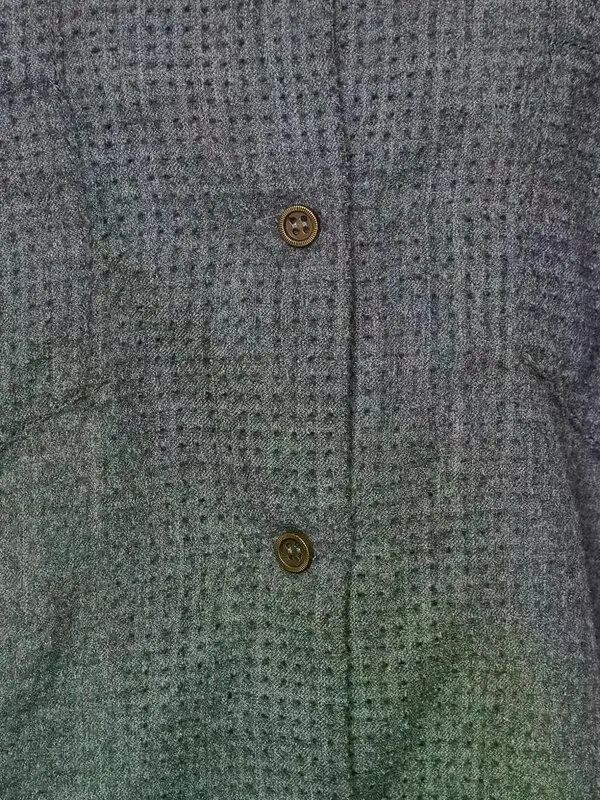 Fendi Perforated Wool Shirt