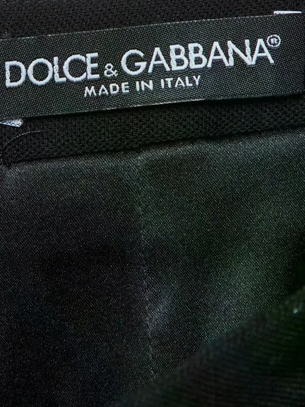 Dolce & Gabbana Lace-trim Pencil Skirt