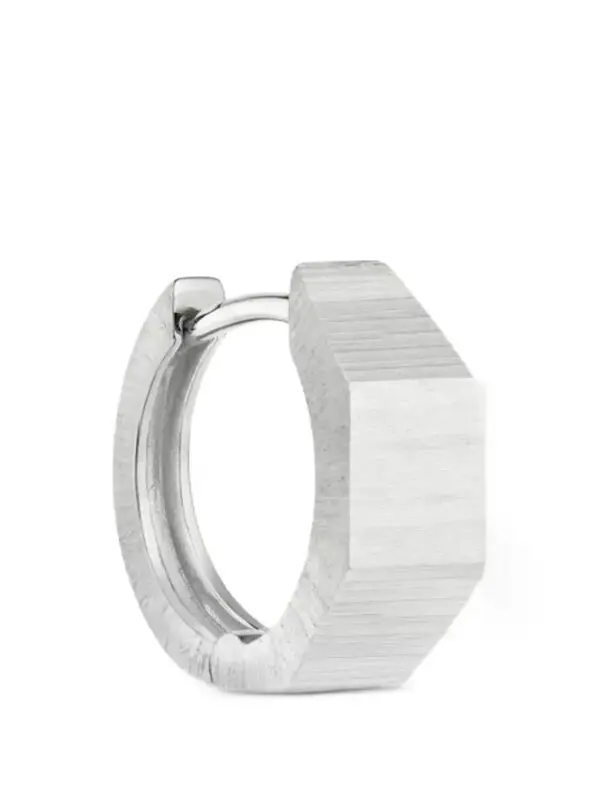 MARIE LICHTENBERG Small Ecrou Coco Earring - Silver